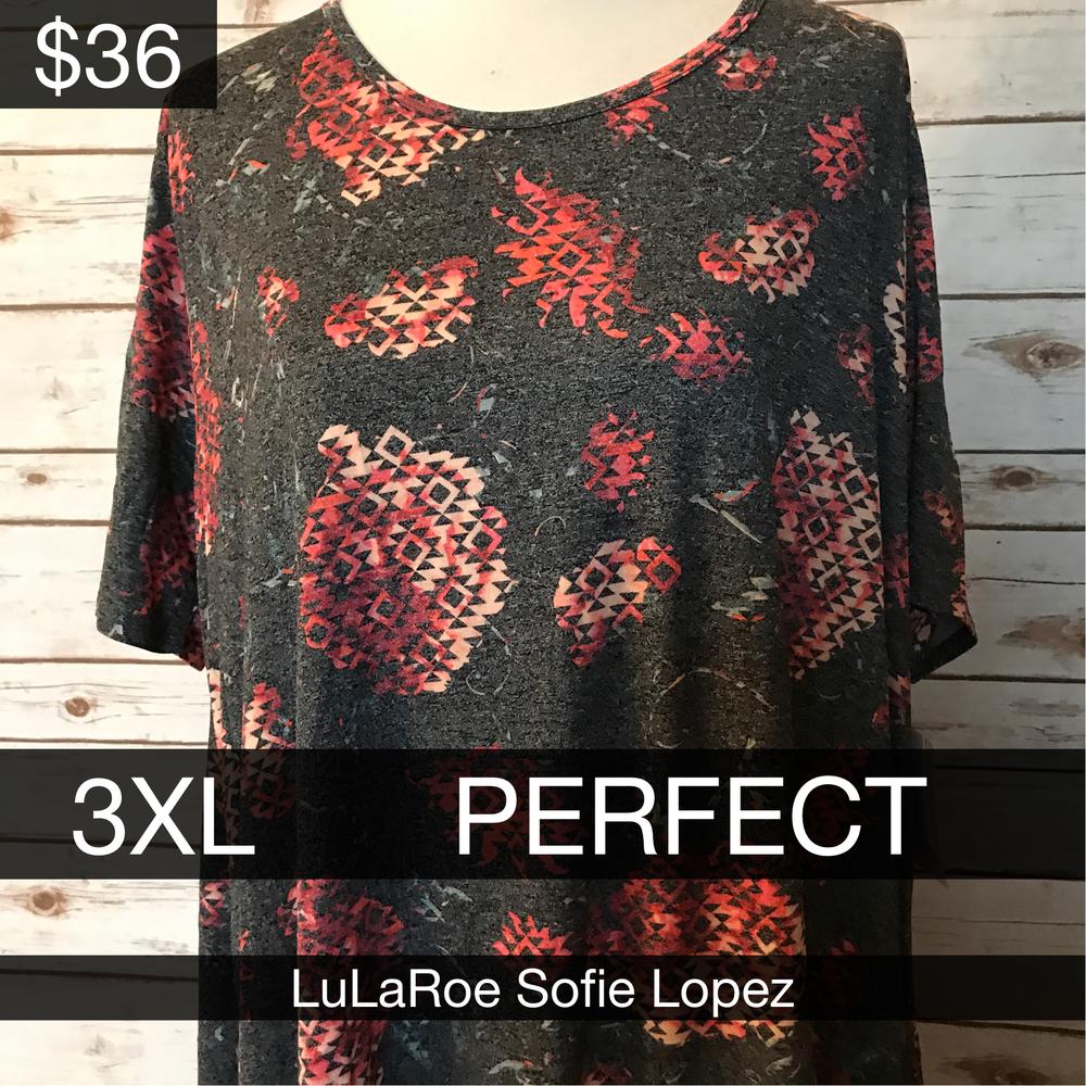 Sonlet | LuLaRoe 24/7 - Perfect Tee - 3XL