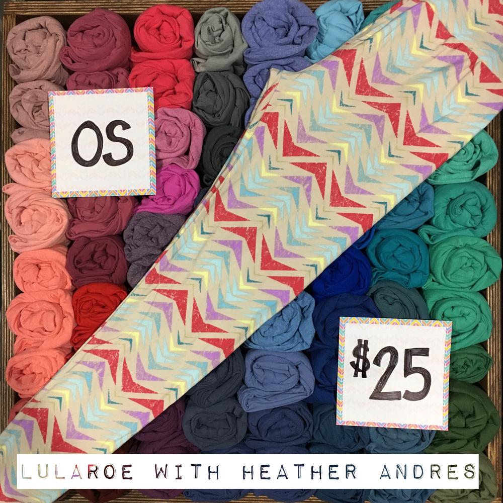 Sonlet | LuLaRoe with Heather Andres - One Size Leggings - OS Prints