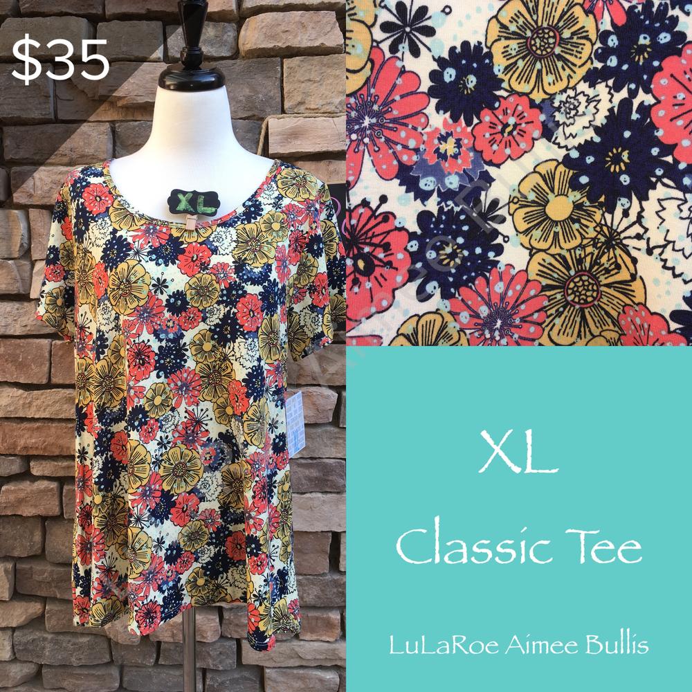 Sonlet | LuLaRoe 24/7 - Classic Tee - XL
