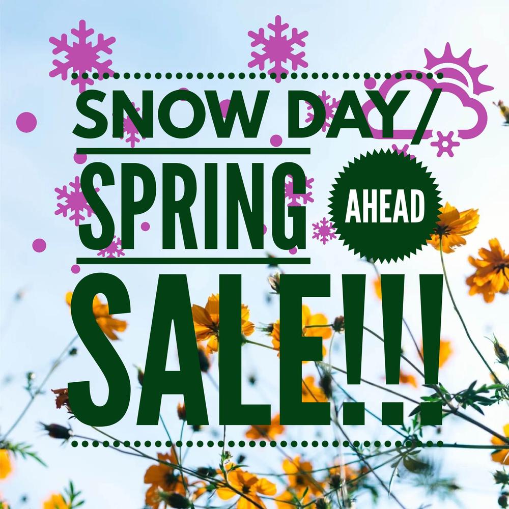 Sonlet | Snow Day Spring Ahead Sale
